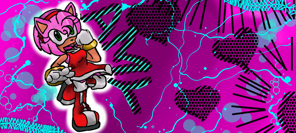 Amy Rose cute background by TTLHBB on DeviantArt