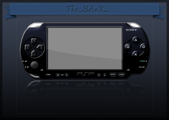 PSP Template by TheSebaX on DeviantArt