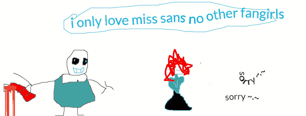 how miss sans draws by finderforthecring on DeviantArt