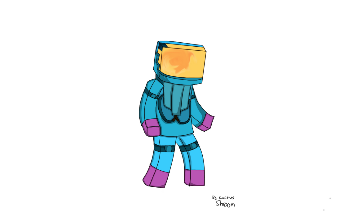 Minecraftuniverse speedart by CactusShroom on DeviantArt