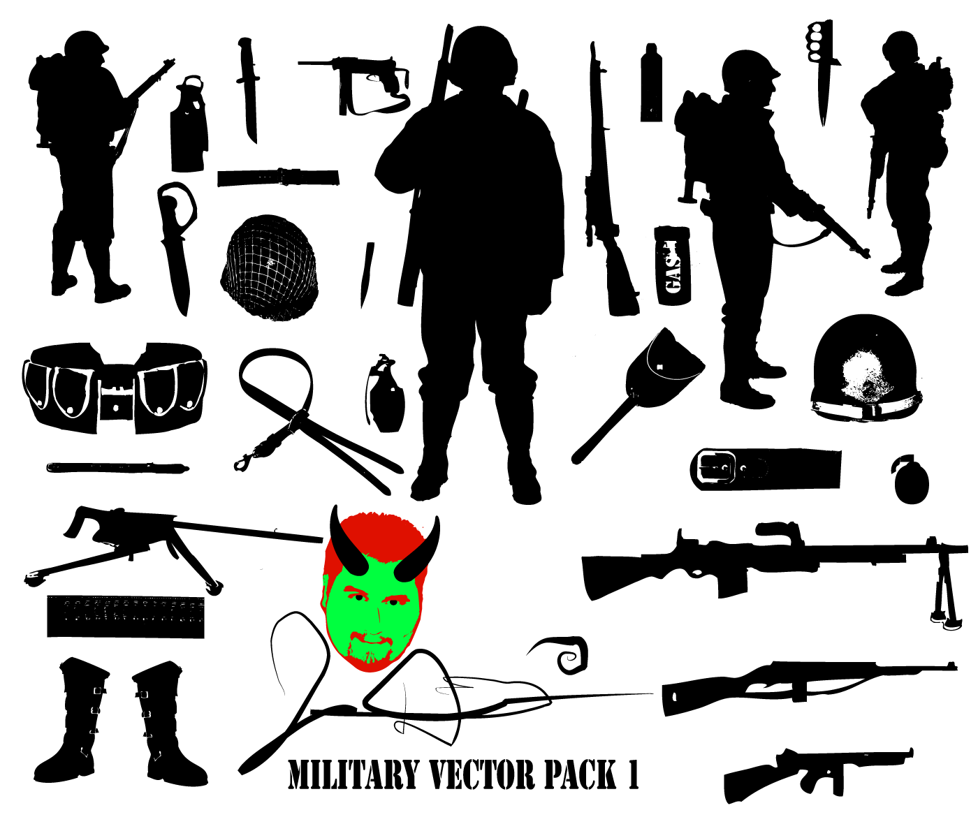 FREE Military Vector Pack Revised FREE by MaxDaMonkey on DeviantArt