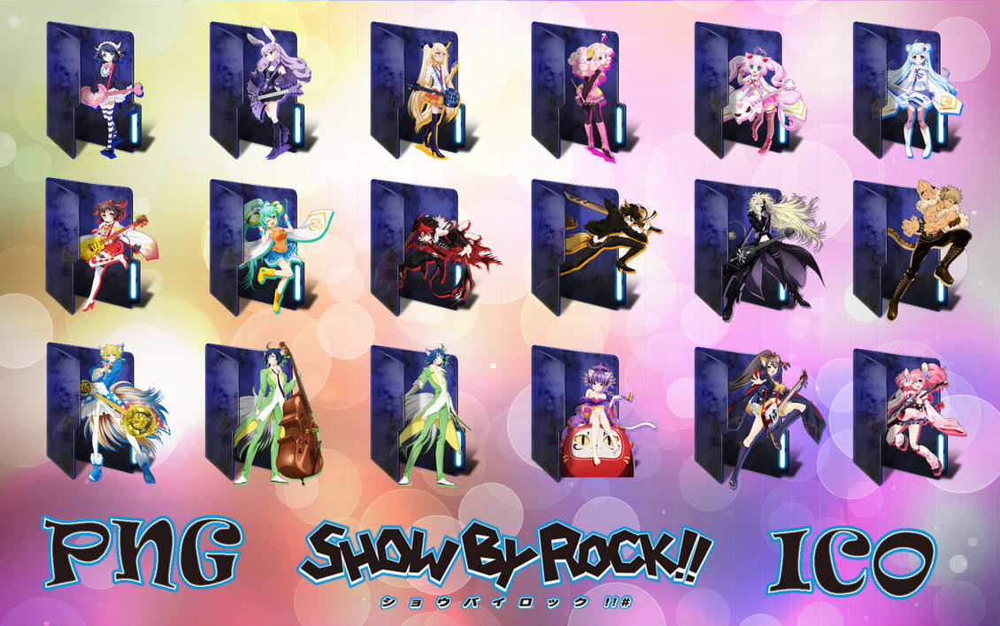 Show By Rock!! Icon Pack by HolieKay on DeviantArt