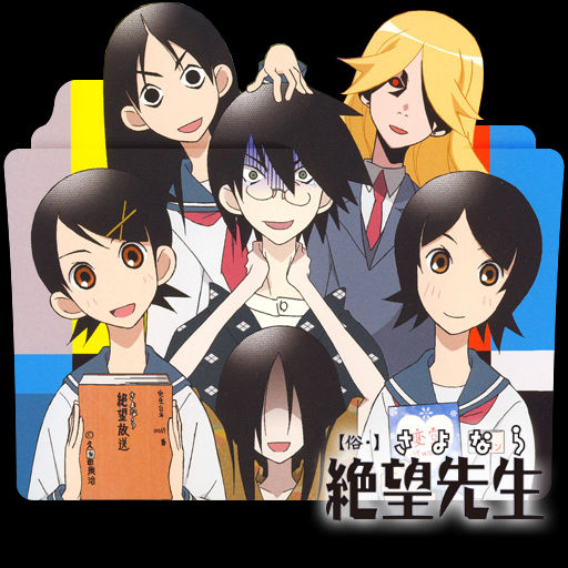 Sayonara Zetsubou Sensei Folder Icon by HolieKay on DeviantArt