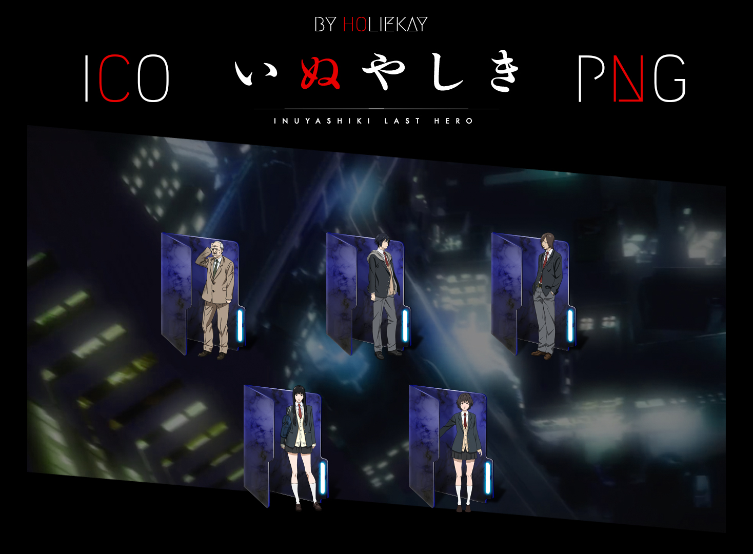 Inuyashiki Icon Pack by HolieKay on DeviantArt