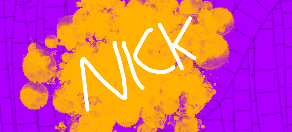 A possible onscreen logo for my nick logo concept by MattiasDoesStuff ...
