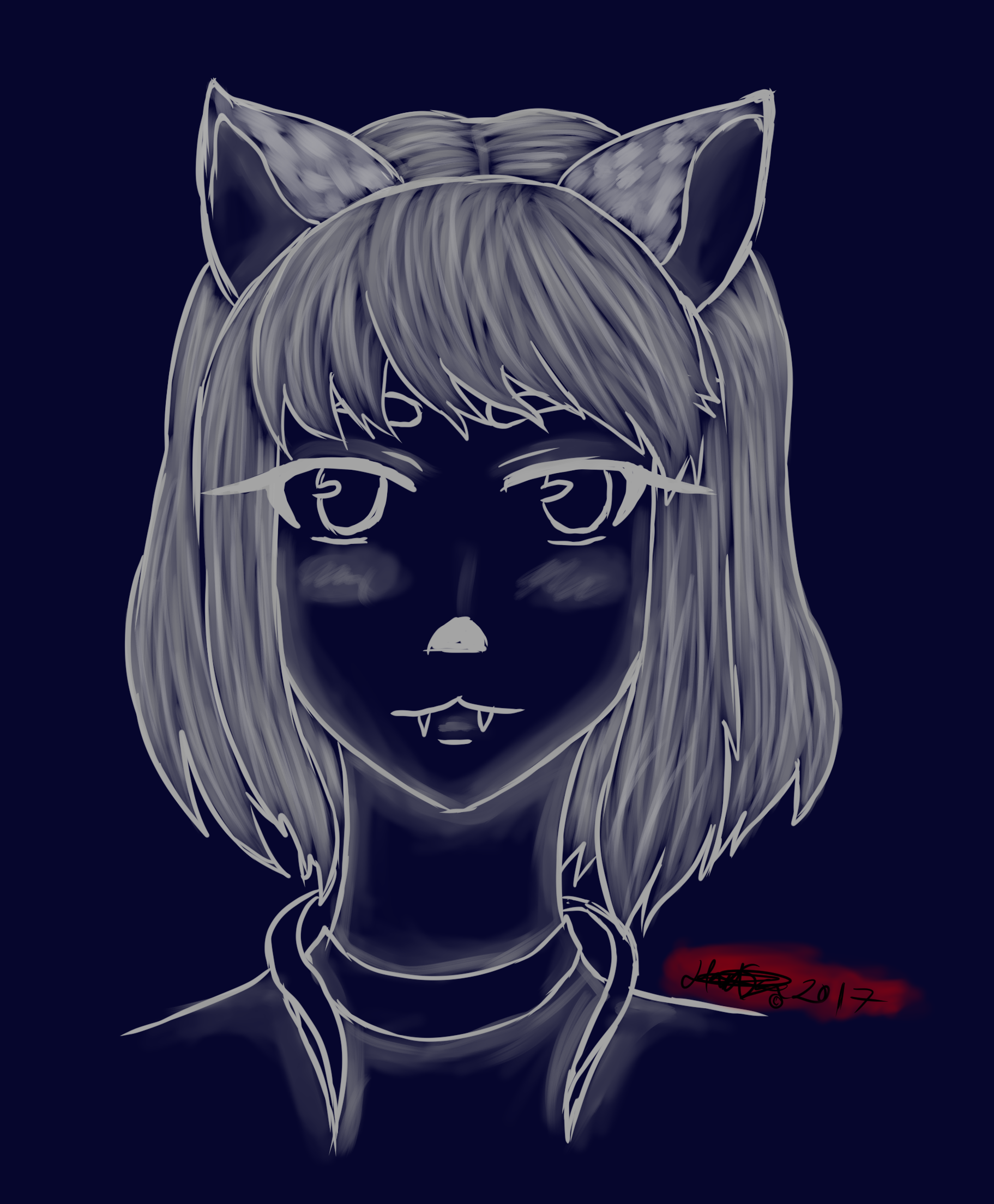 Sketch Draw Fursona by Hardsara on DeviantArt