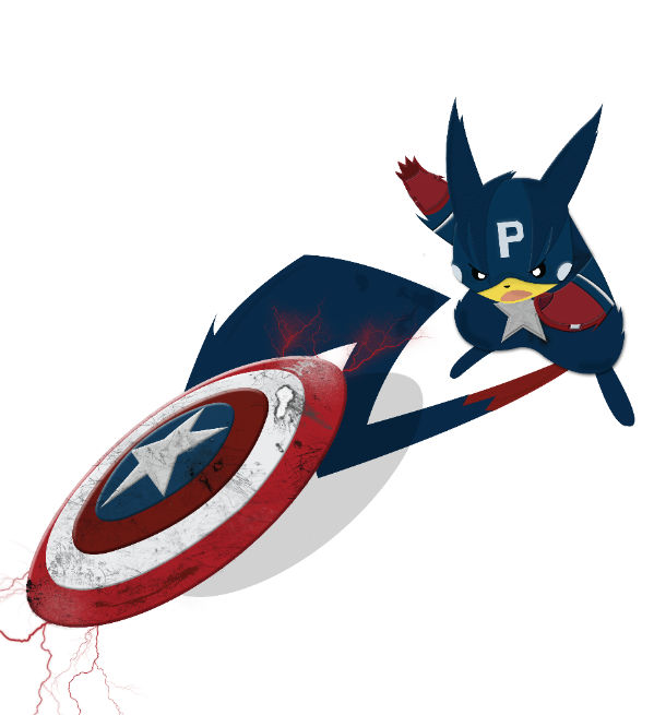 Captain Pikachu - by GraceKatherine061 on DeviantArt