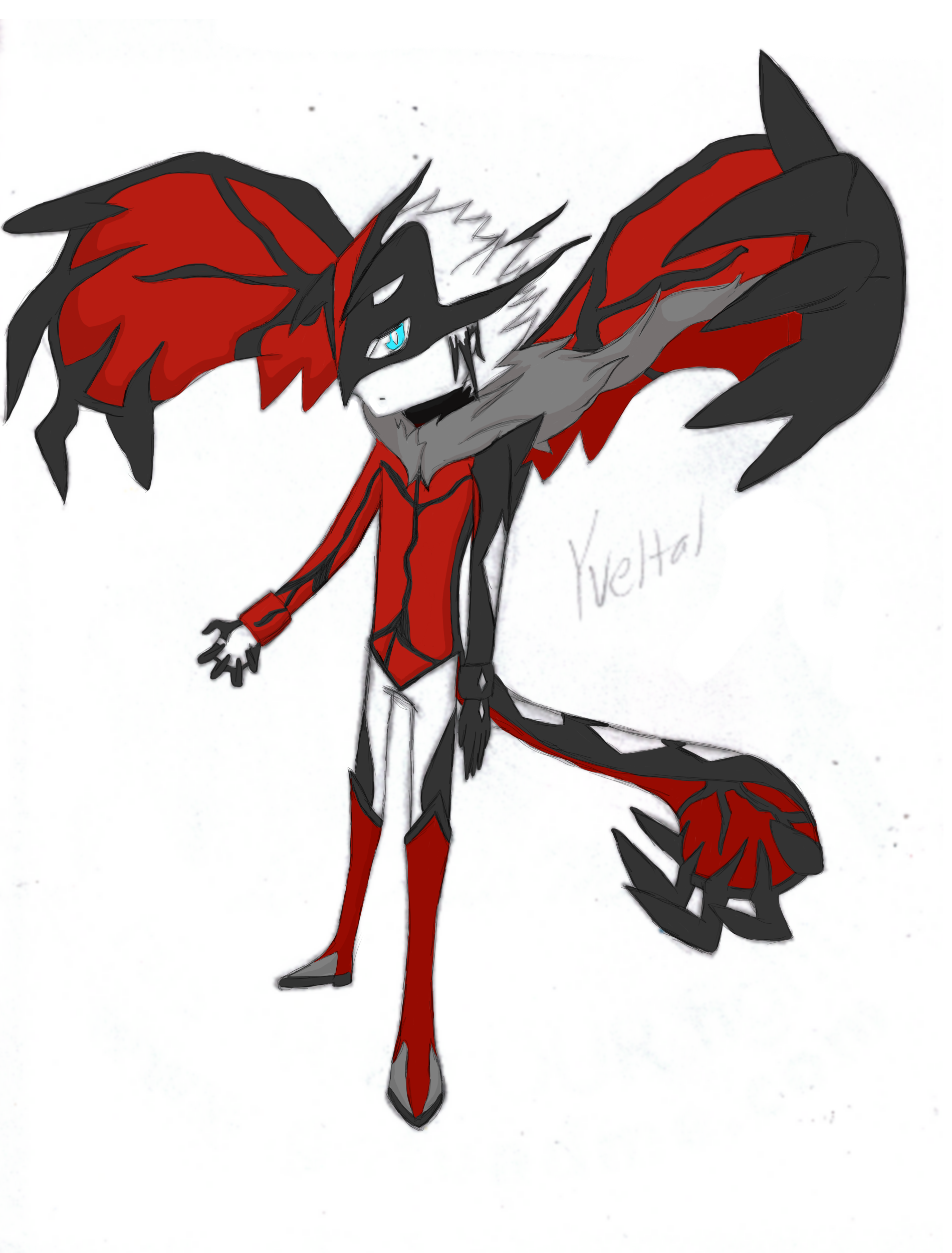Yveltal Gijinka