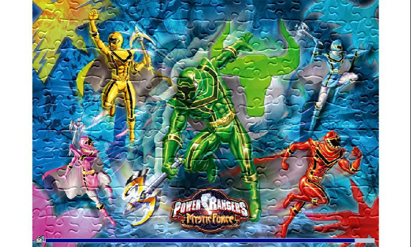 Power Rangers Mystic Force Jigsaw Puzzle by cosminalin on DeviantArt