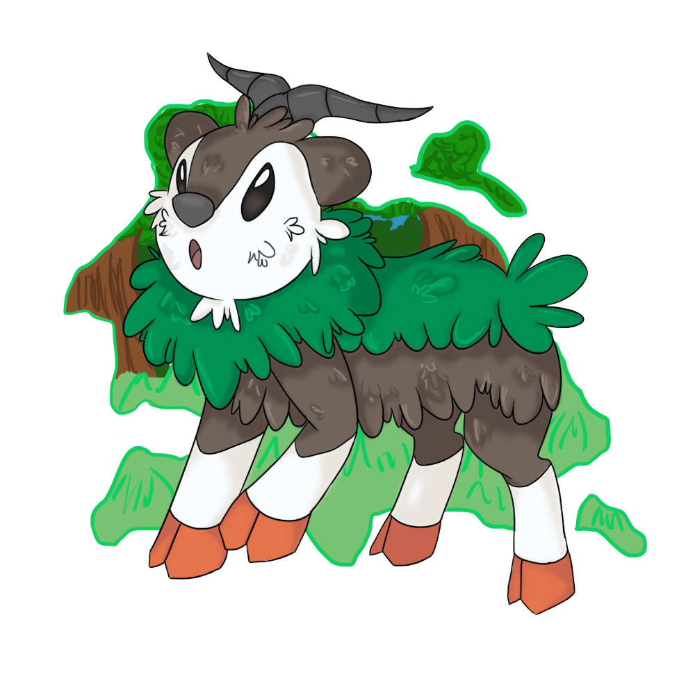 Skiddo by themoonlitwolf on DeviantArt
