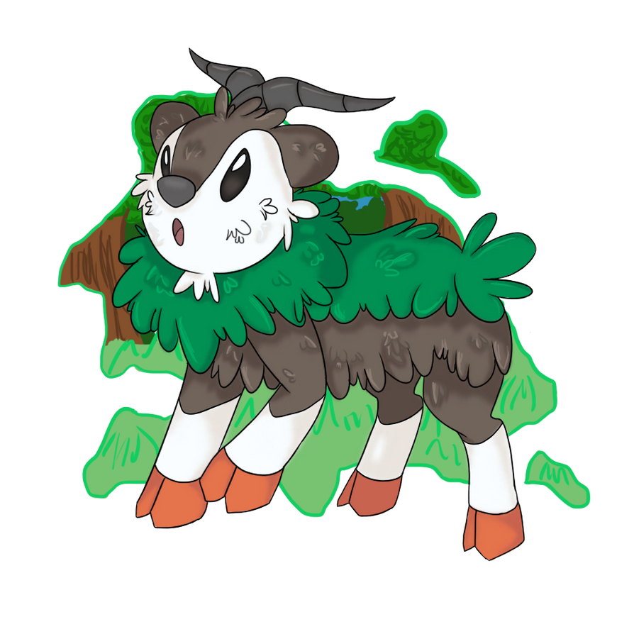Skiddo by themoonlitwolf on DeviantArt