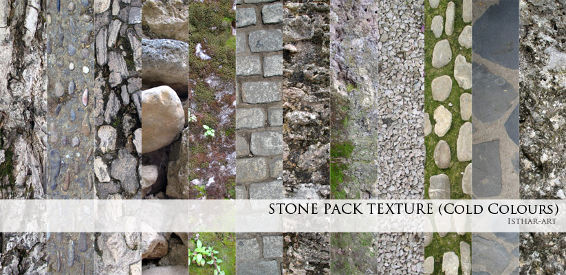 Stone Texture Pack- Cold Color by Esther-Sanz on DeviantArt
