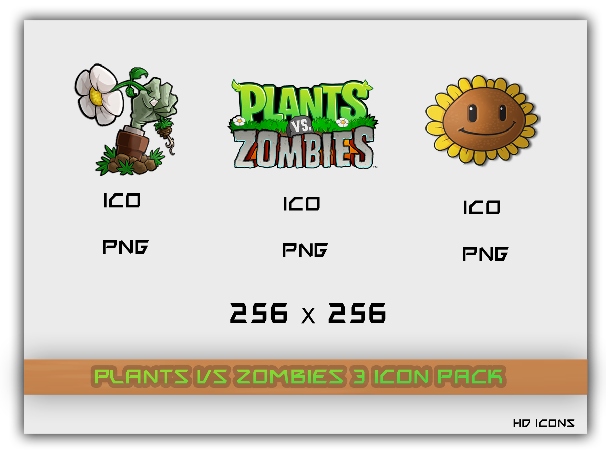 Plants Vs zombies icons by lord477 on DeviantArt