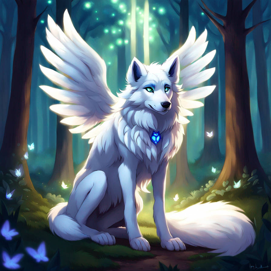 Mythical Wolf Forest by MythicalMagicPegasus on DeviantArt