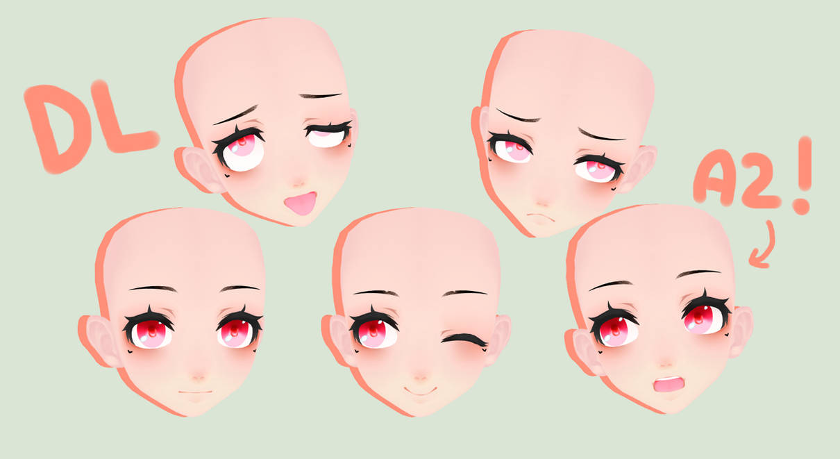 |MMD||TDA TETO FIXED HEAD (A2 SLIDER!!!) by PENTA-G0RE on DeviantArt