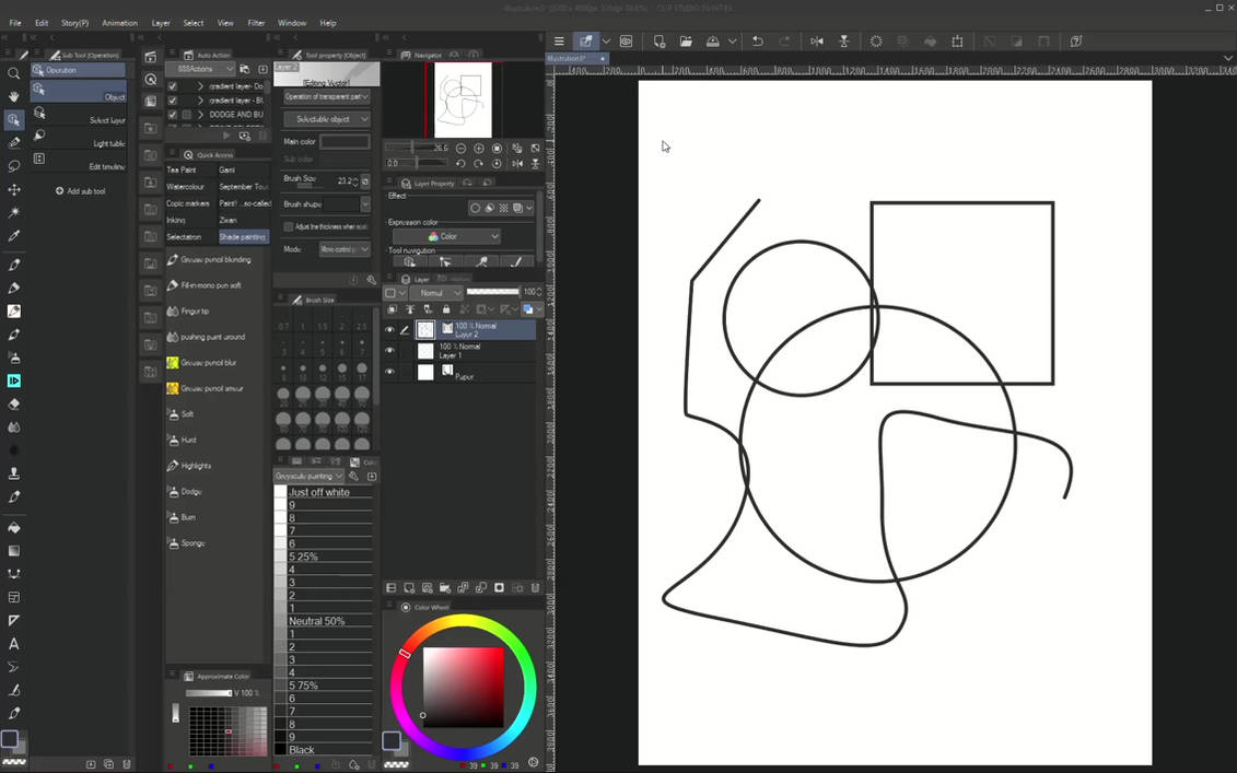 Editing vectors in Clip Studio Paint by QTMarx on DeviantArt