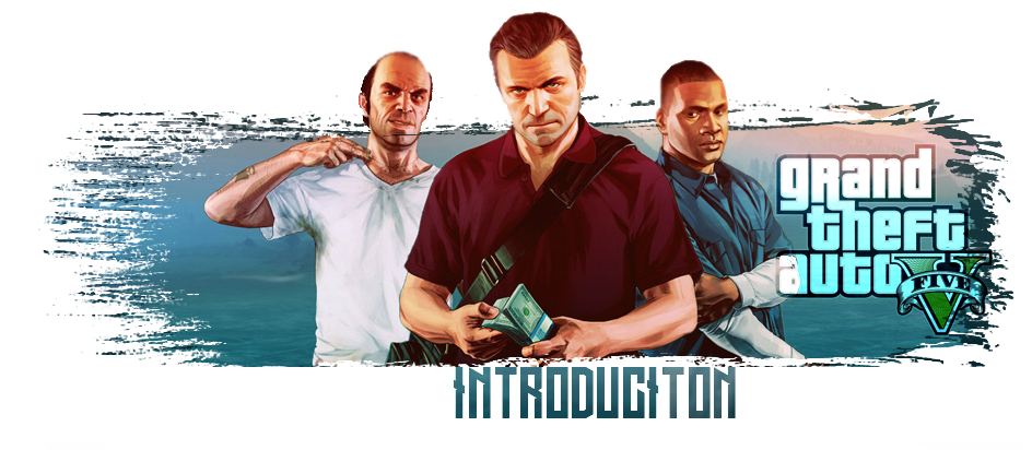 Grand Theft Auto V - Slim Banner / Design #2 by iHaveRage on DeviantArt
