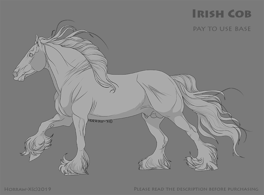 Irish Cob |P2U base| by HorRaw-X on DeviantArt