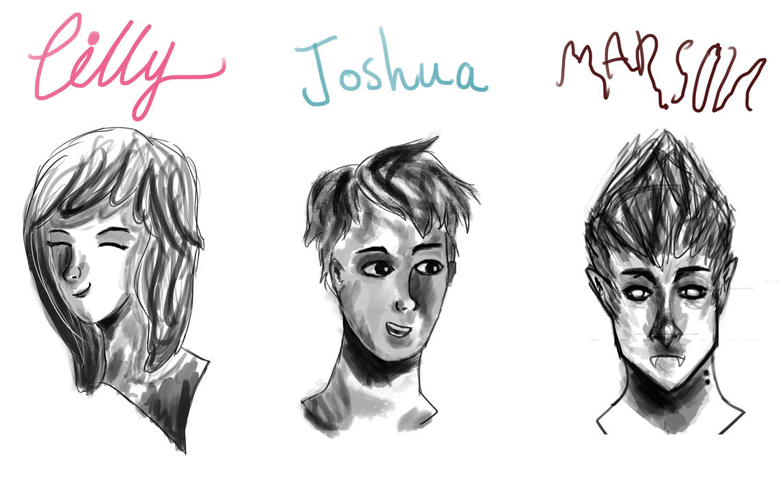 Character Headshots by OpalSpike on DeviantArt