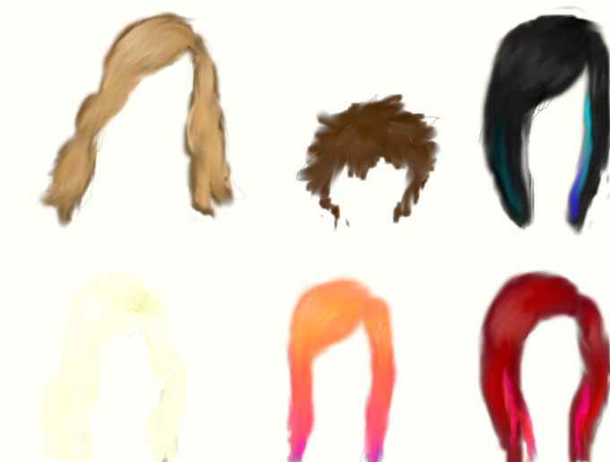 Hair study 2 by Zephy10 on DeviantArt