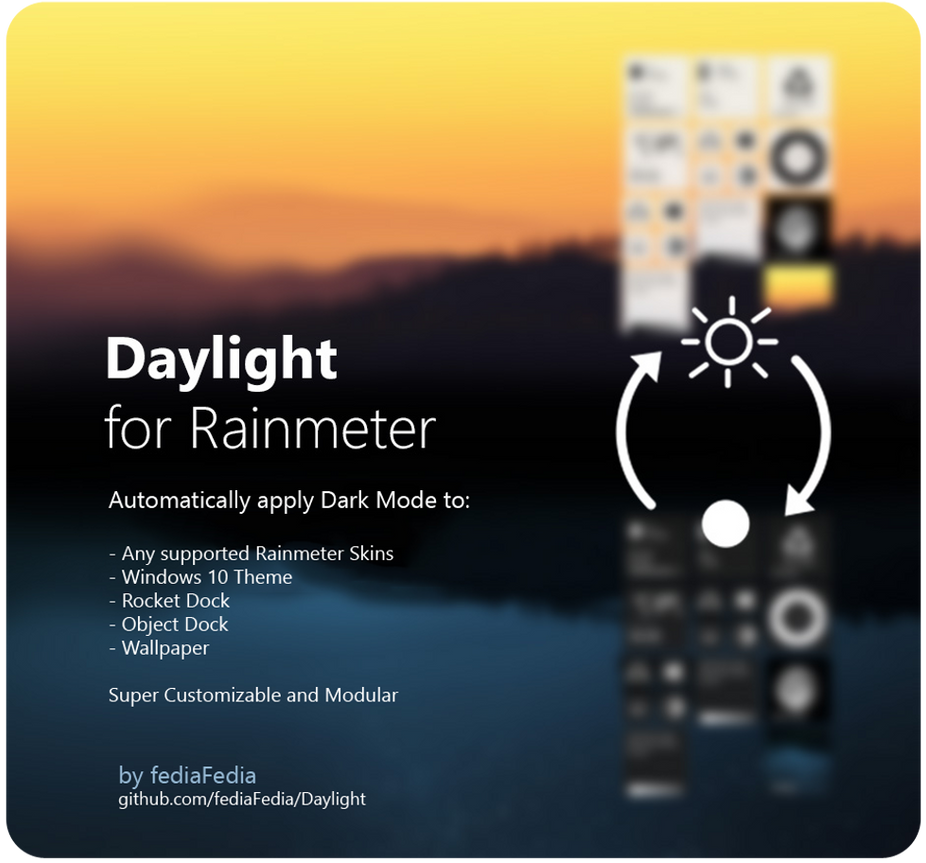 Daylight for Rainmeter 1.0.1 by fediaFedia on DeviantArt