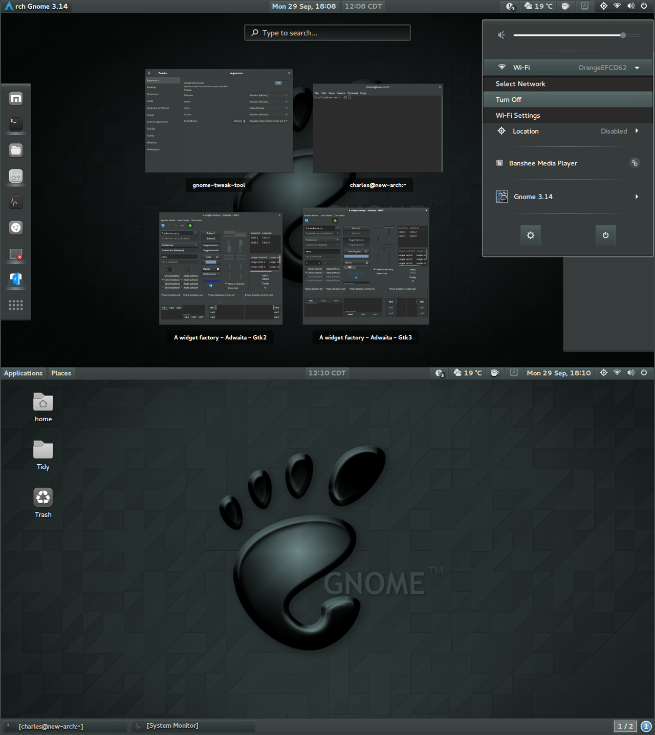 Adwaita-Dark-Gnome-Shell-3.14 by cbowman57 on DeviantArt