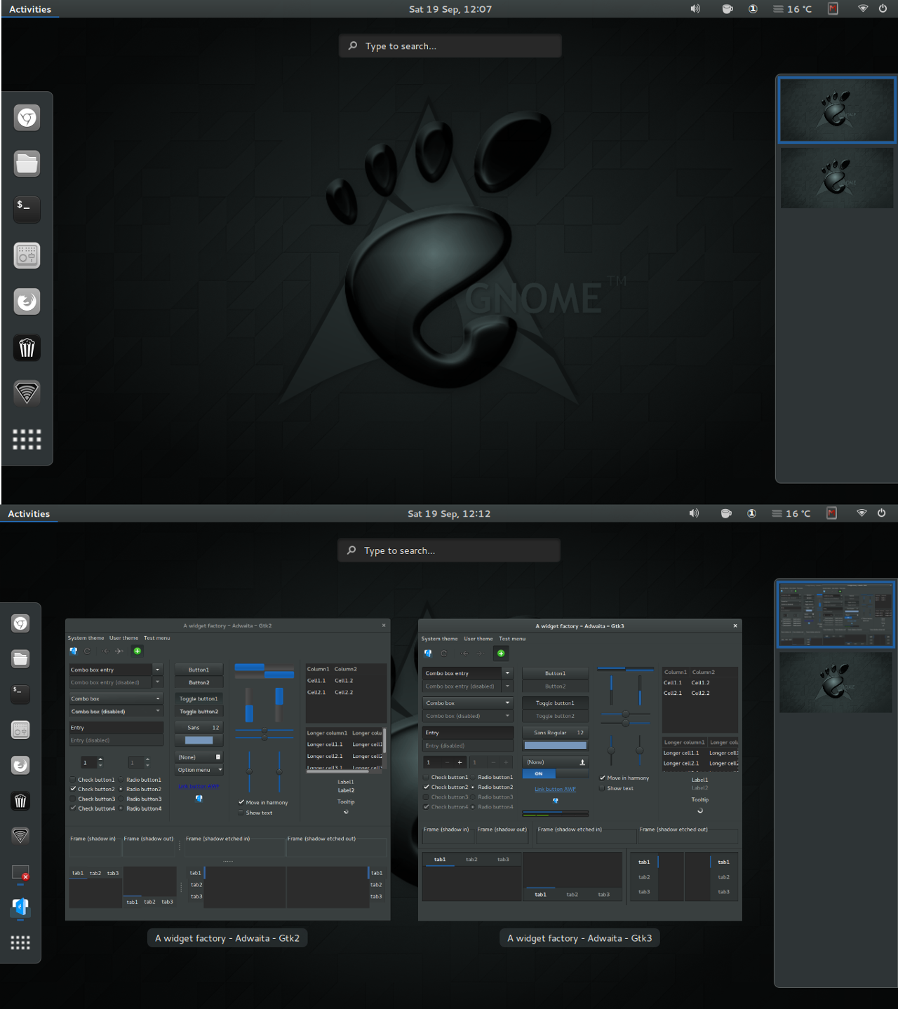 Gnome Dark Theme Accessory Pack by cbowman57 on DeviantArt