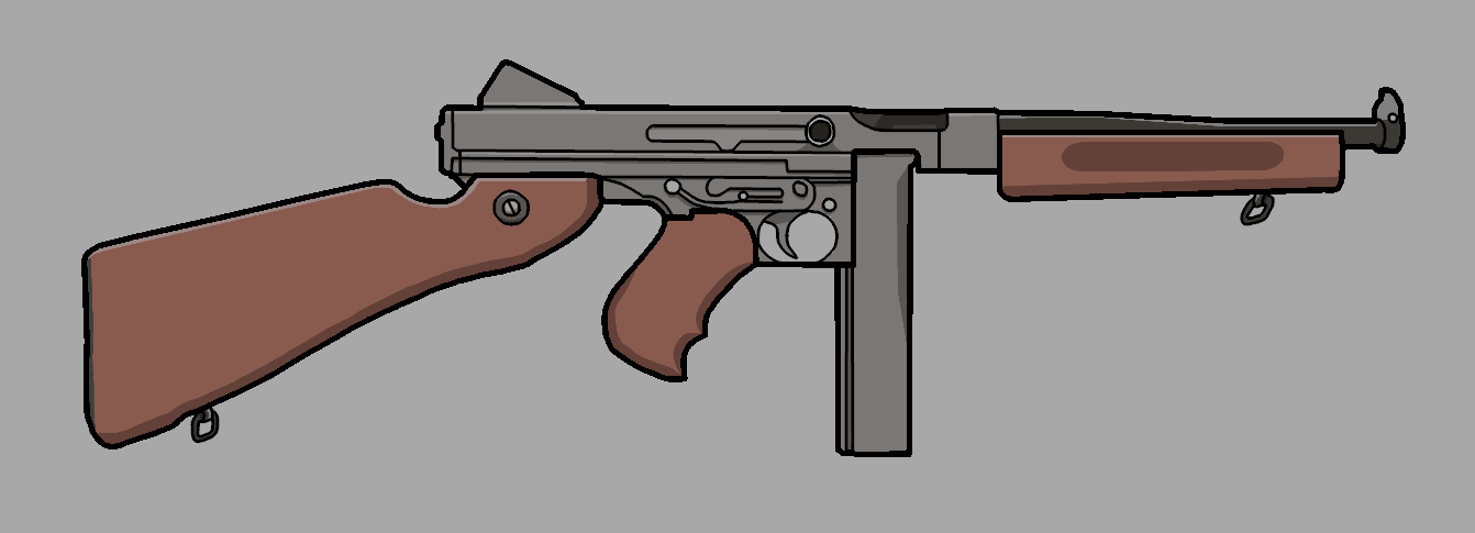 Thompson M1A1 by TheFunman37 on DeviantArt