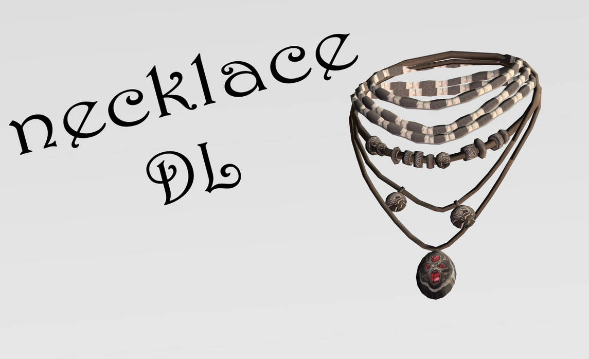 mmd necklace dl by Nozomii12 on DeviantArt