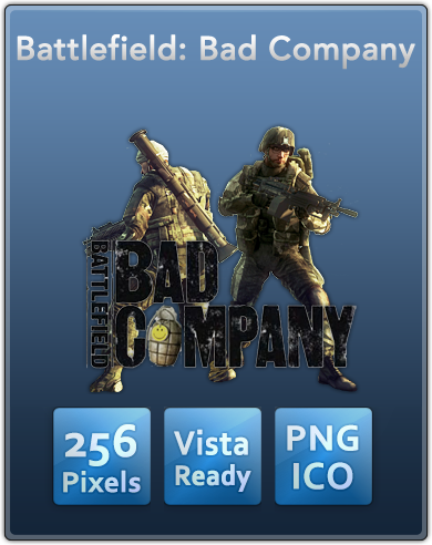 Battlefield: Bad Company Icon by SacrificialS on DeviantArt