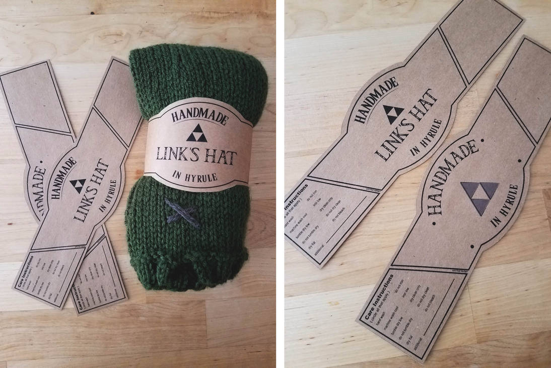 Handmade in Hyrule FREE PRINT YOUR OWN LABEL by kateknitsalot on DeviantArt