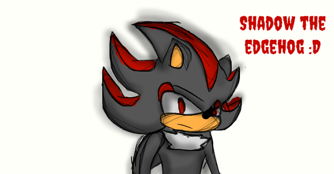 Shadow the Edgehog :D by wolfyteasers on DeviantArt