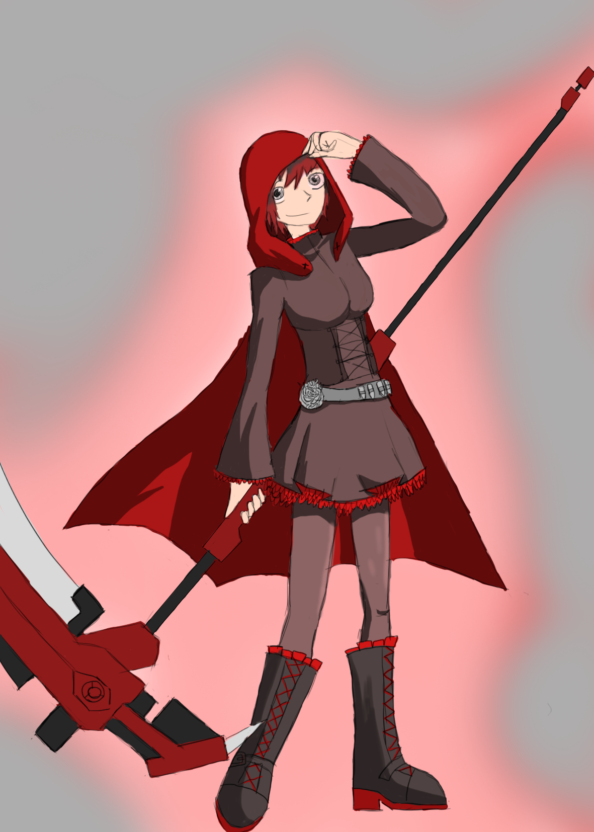 Ruby Rose Sketch by Sorairo-Wolf on DeviantArt