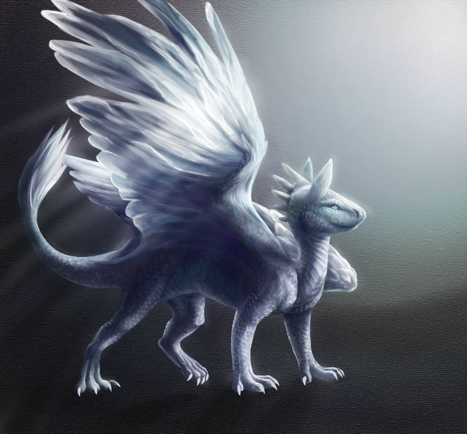 Ice dragon sibling. by TurnipStewdios on DeviantArt