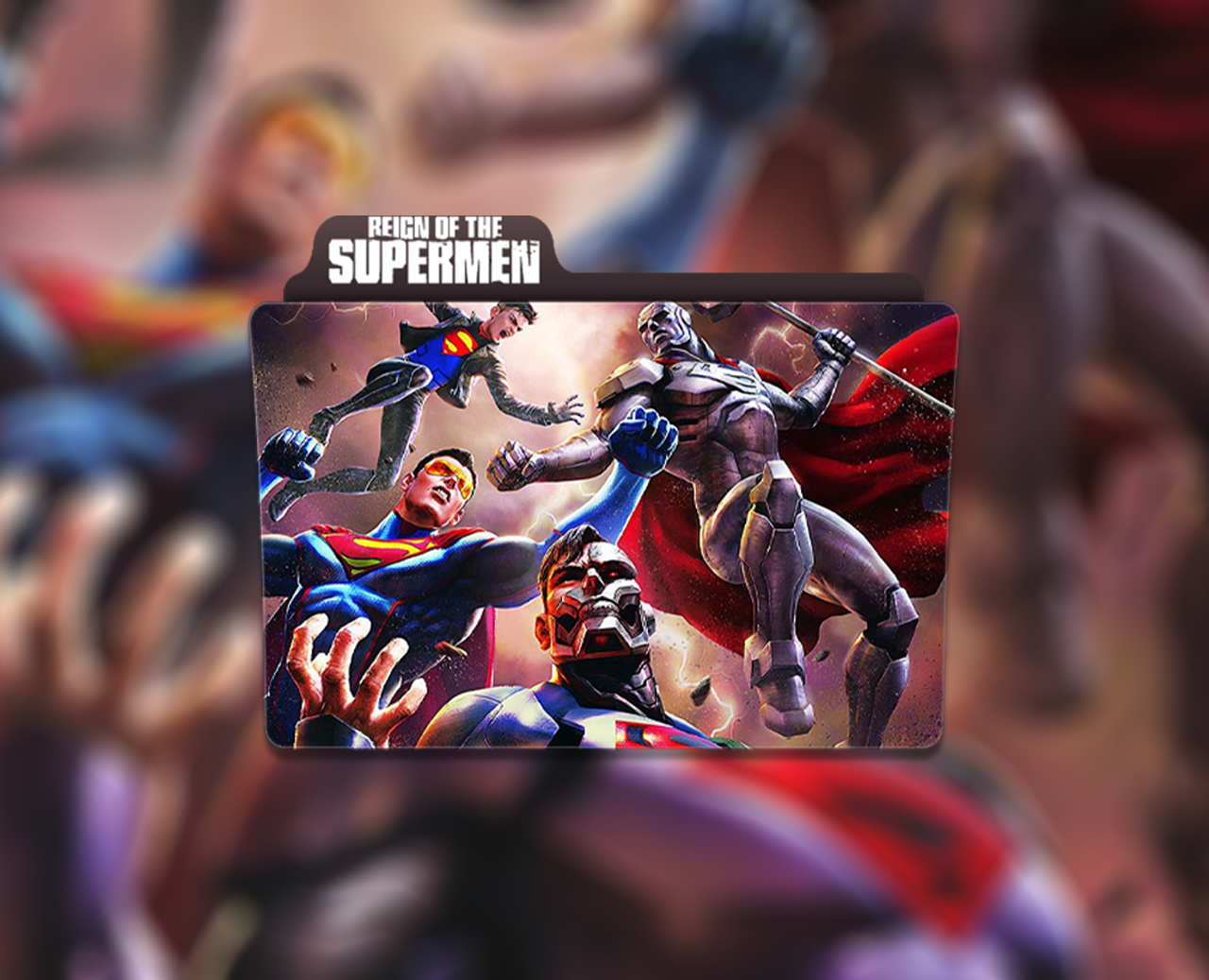 Reign Of Supermen animation folder icon by ghasemjasemhey on DeviantArt