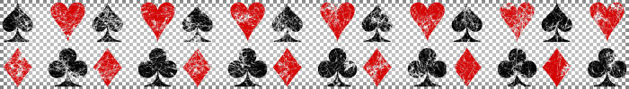 Grunge Playing Card Suits by singularitycomplex on DeviantArt