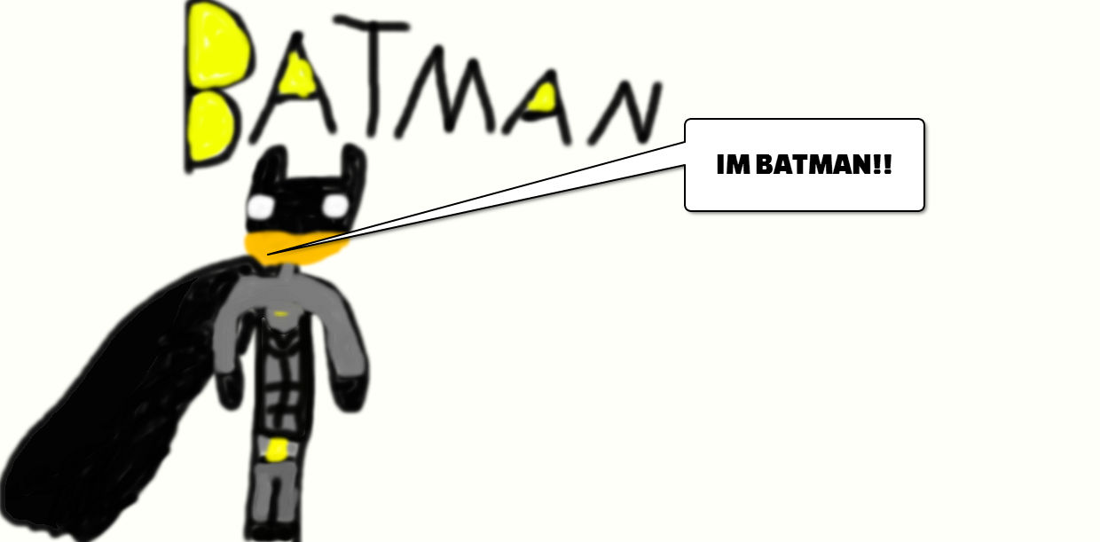 My First ever Batman by DewieStewie on DeviantArt
