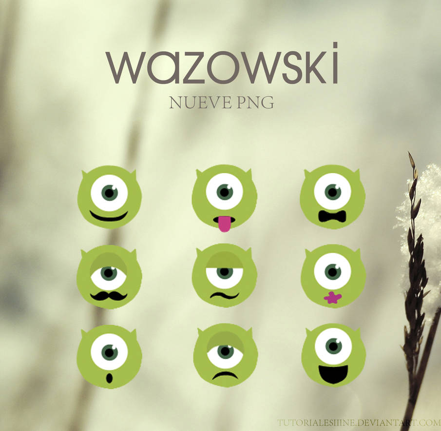 Png - Wazowski by tutorialesiiine on DeviantArt