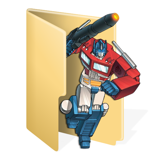 Optimus Prime Folder Icon by nes78 on DeviantArt