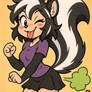 farting cute skunk girl by FartasticFriend on DeviantArt