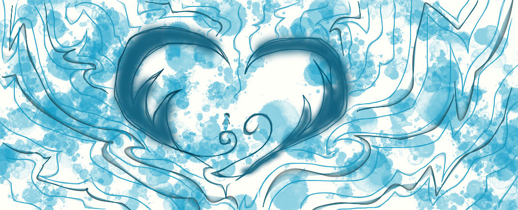 ocean blue heart by notshortonawsm on DeviantArt