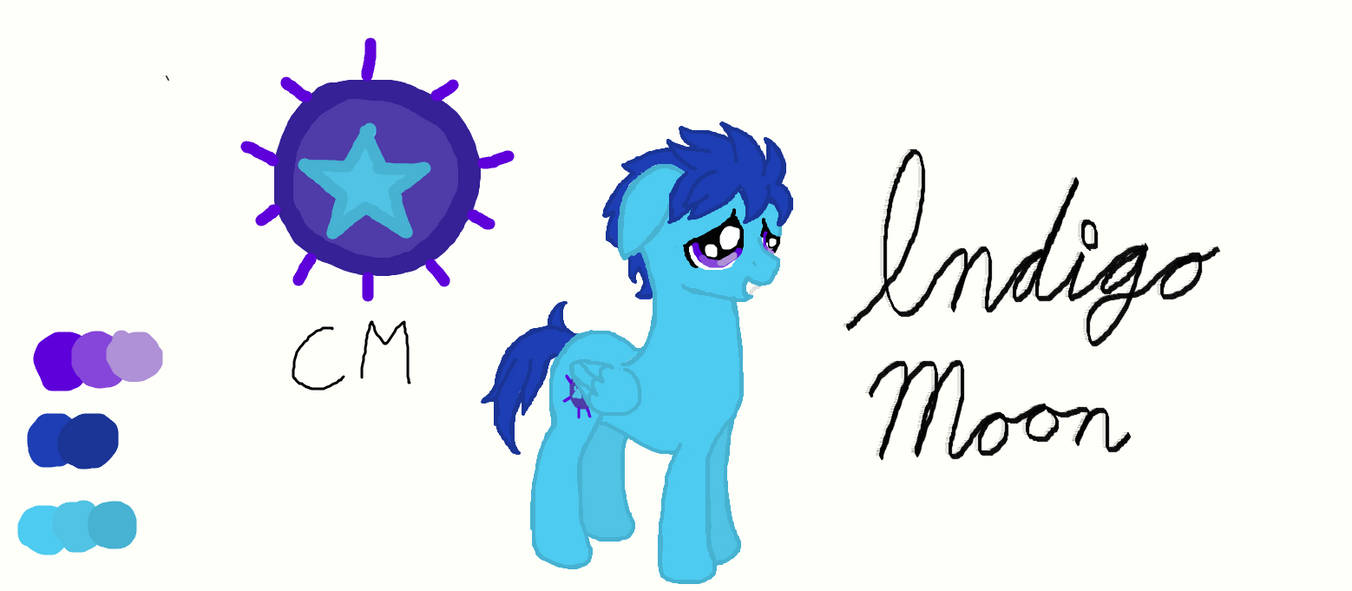 Indigo Moon - MLP OC by The-Wandering-Fairy on DeviantArt