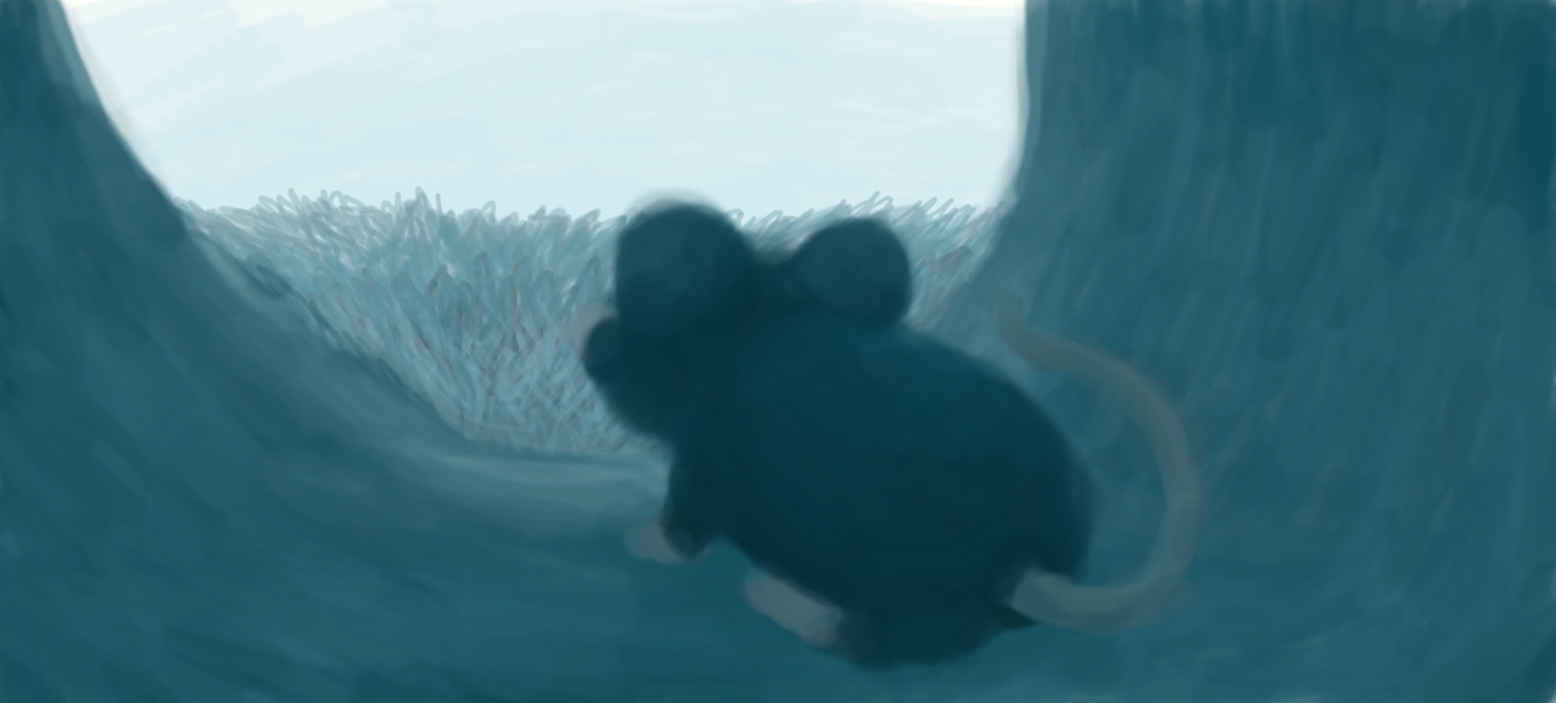 Peeping Mouse by The-Wandering-Fairy on DeviantArt