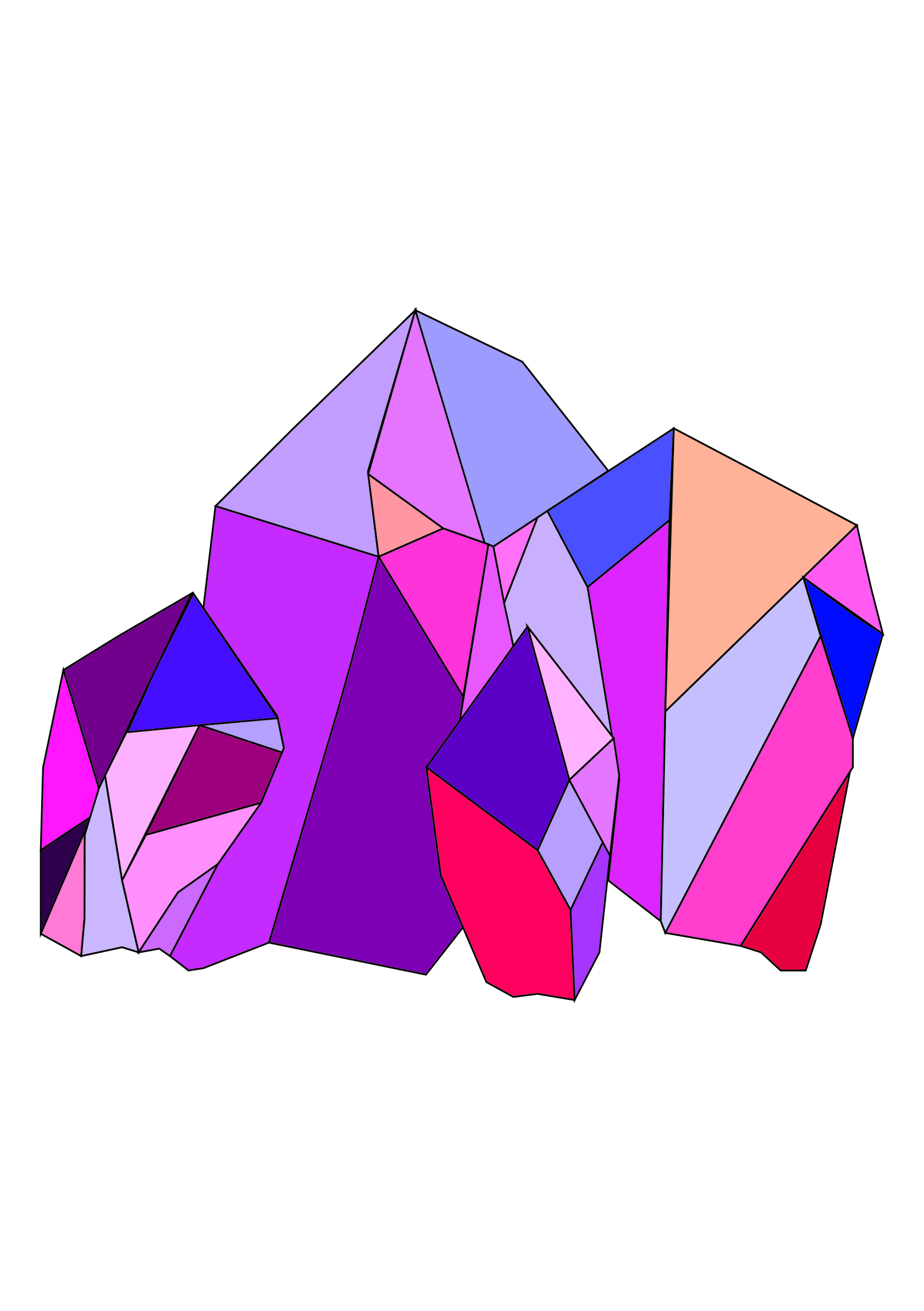 Crystal Cluster Vector by Taegel on DeviantArt