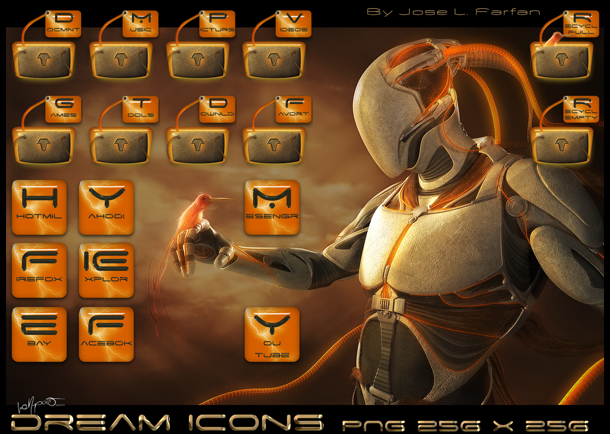 Dream Icons by jlfarfan on DeviantArt