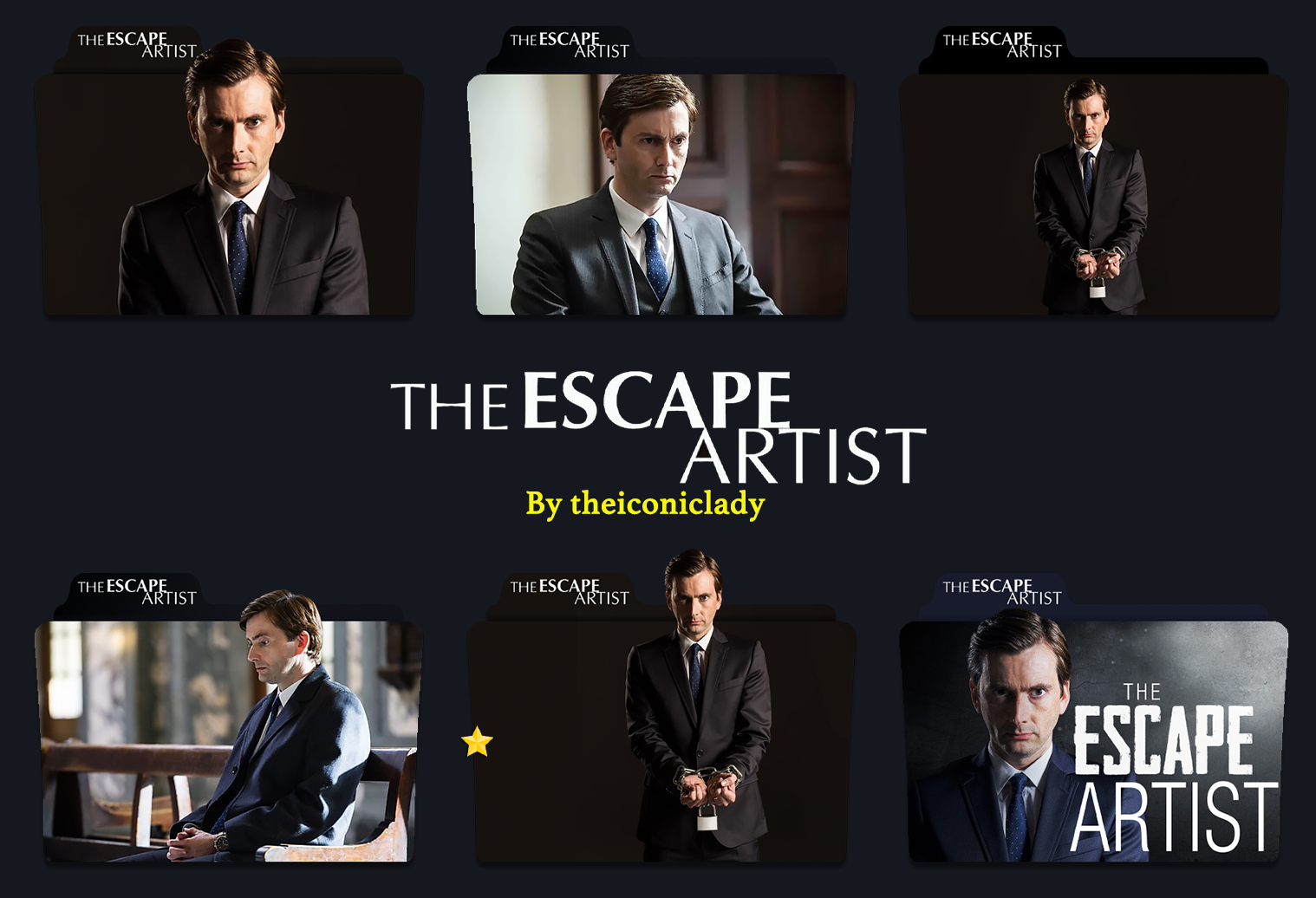 The Escape Artist Folder Icons by theiconiclady on DeviantArt
