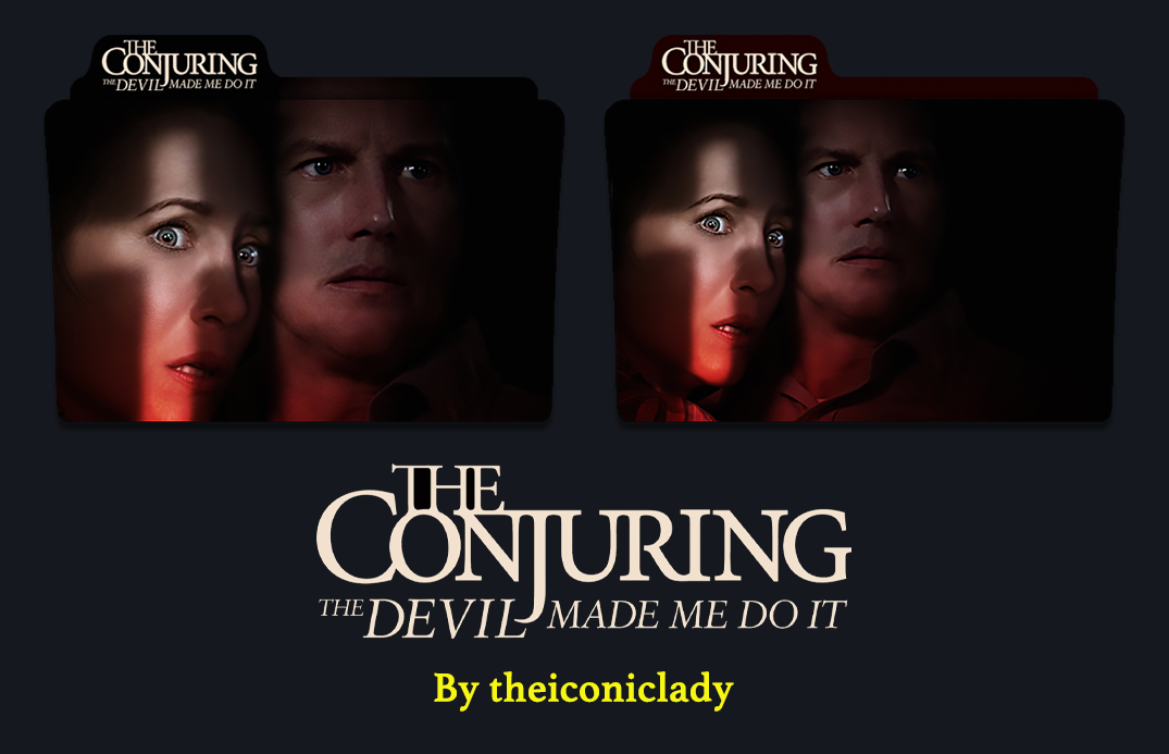 The Conjuring: The Devil Made Me Do It Folders by theiconiclady on ...