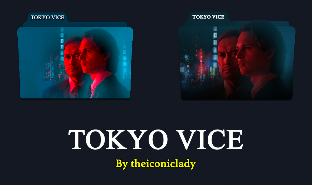 Tokyo Vice Folder Icons by theiconiclady on DeviantArt
