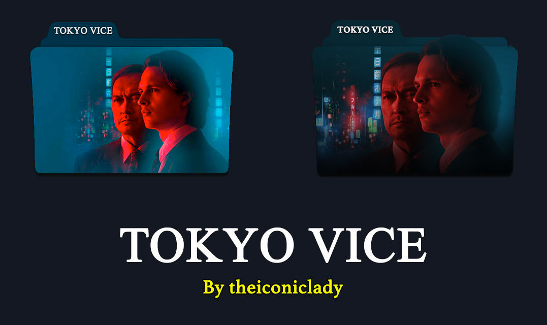 Tokyo Vice Folder Icons by theiconiclady on DeviantArt