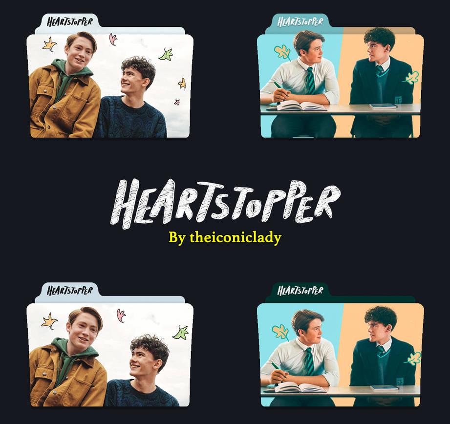 Heartstopper Folder Icons by theiconiclady on DeviantArt